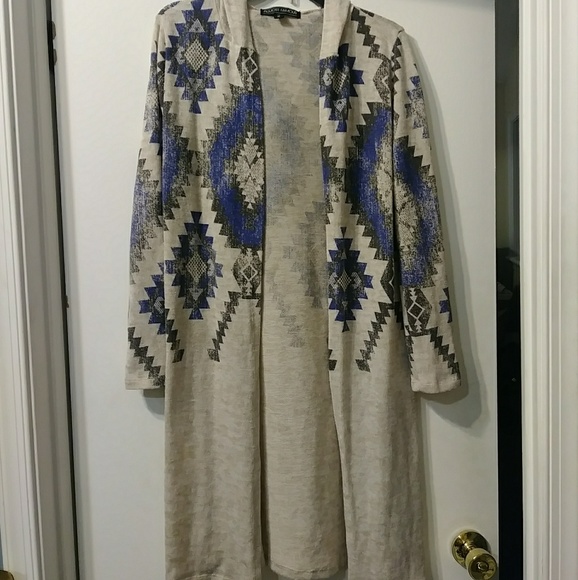 Almost Famous | Tops | Aztec Dusterkimono | Poshmark